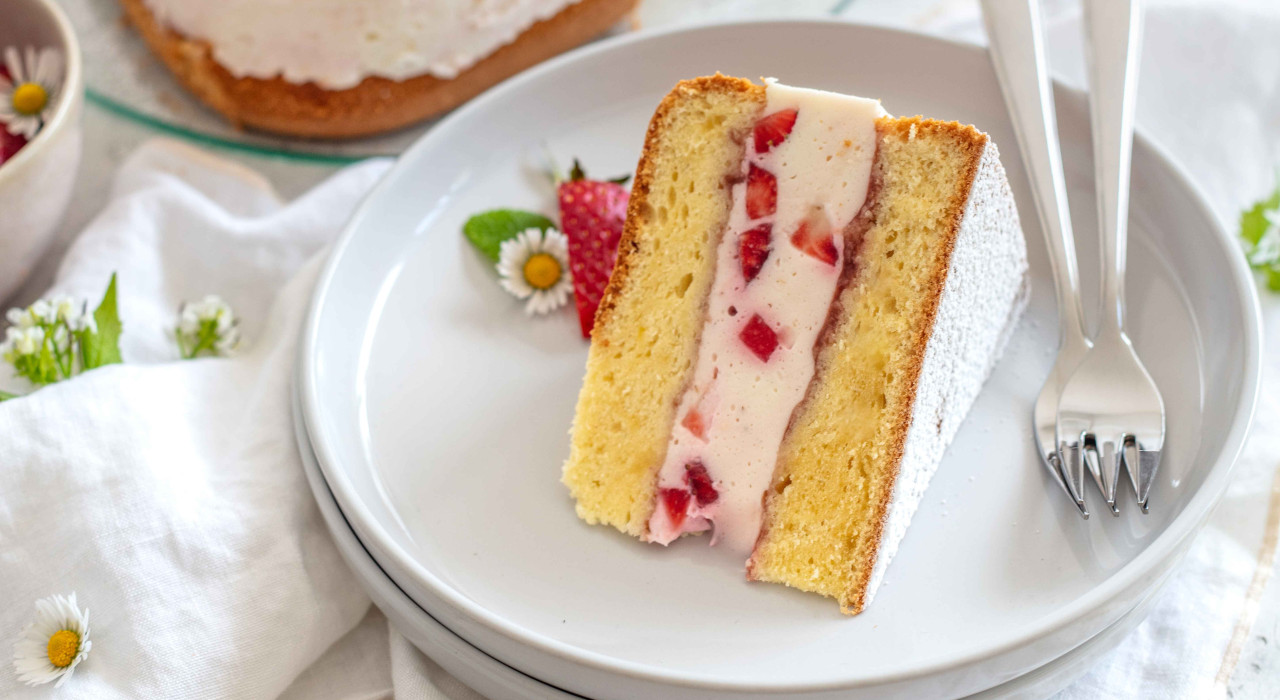 Erdbeer-Topfentorte - www.nahundfrisch.at